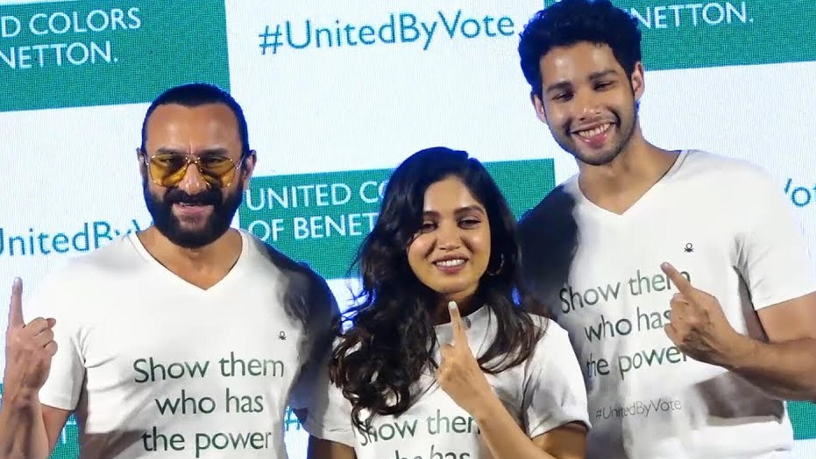 Lok Sabha polls: Saif Ali Khan, Bhumi Pednekar and Siddhant Chaturvedi appeal to vote