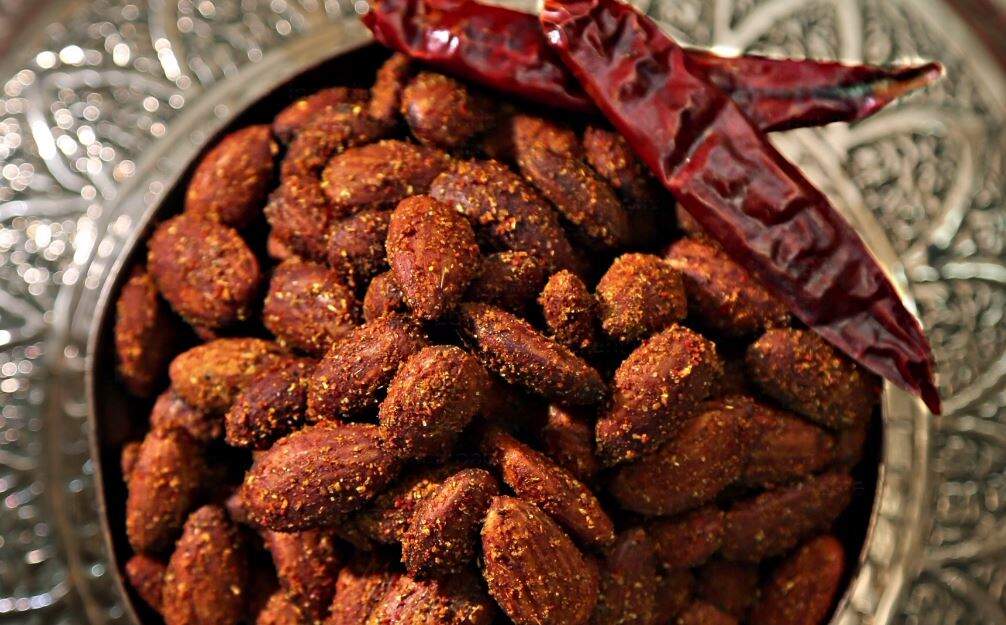 How to make Kashmiri Chilli Harissa Almonds - Times Food