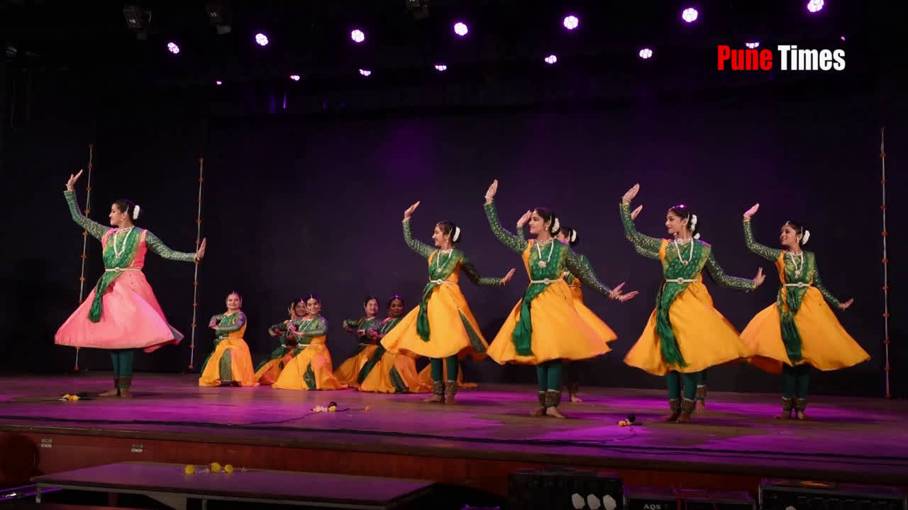 Trivat by the student of Mithila Bhide and students