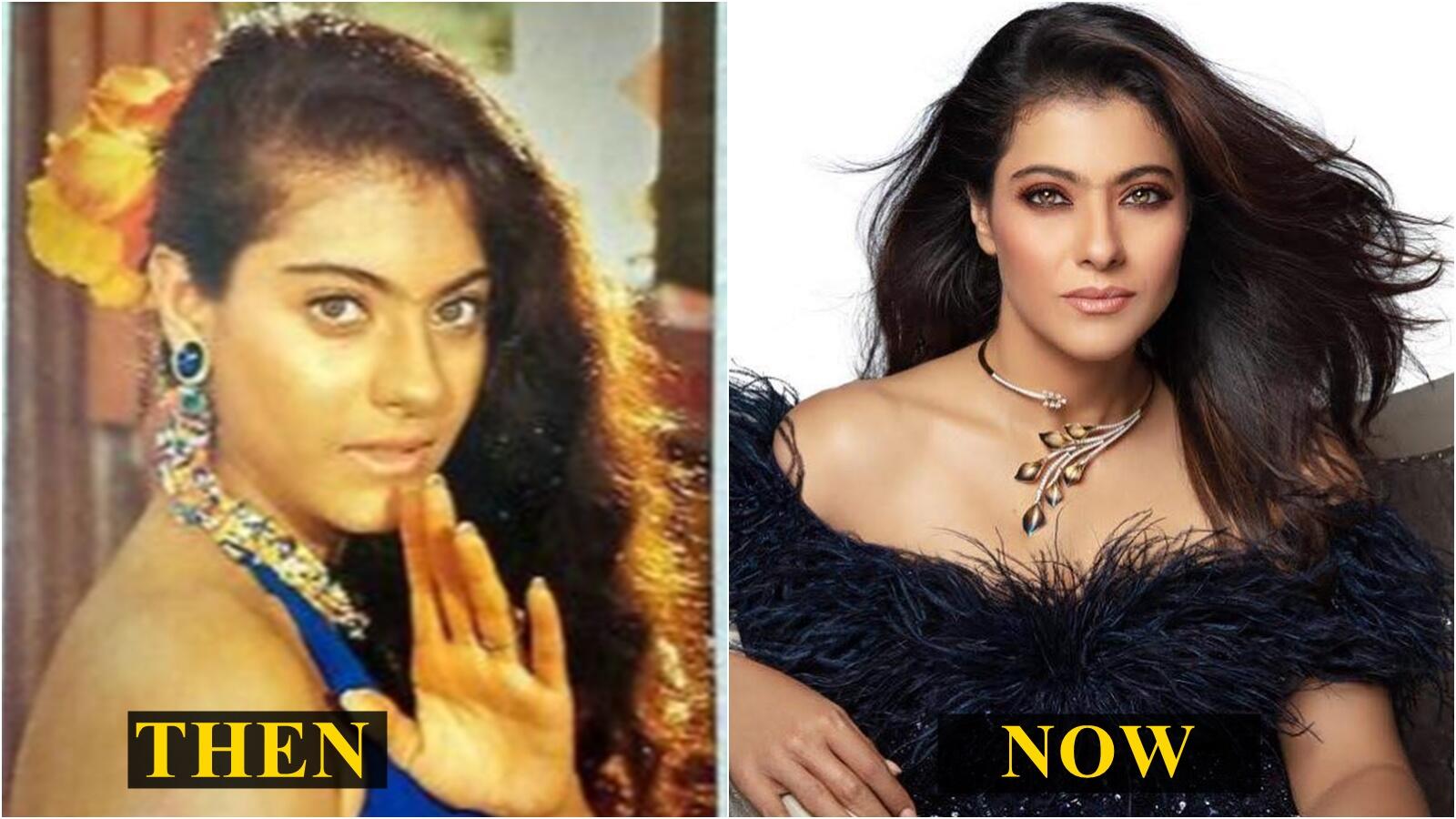 Then and Now! Kajol's transformation will leave you surprised