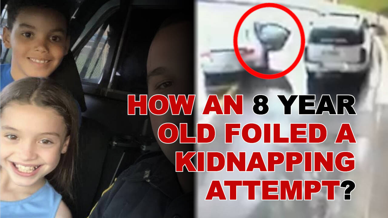 How an 8-year-old foiled a kidnapping attempt?
