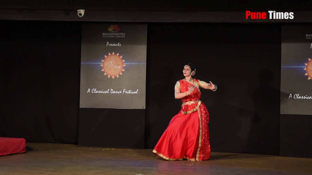 Manisha Gulyani kathak performance at Urja dance festival