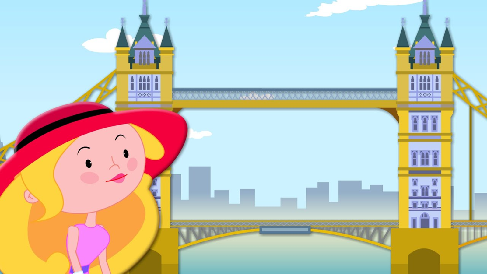 Children English Rhyme 'London Bridge Is Falling Down'
