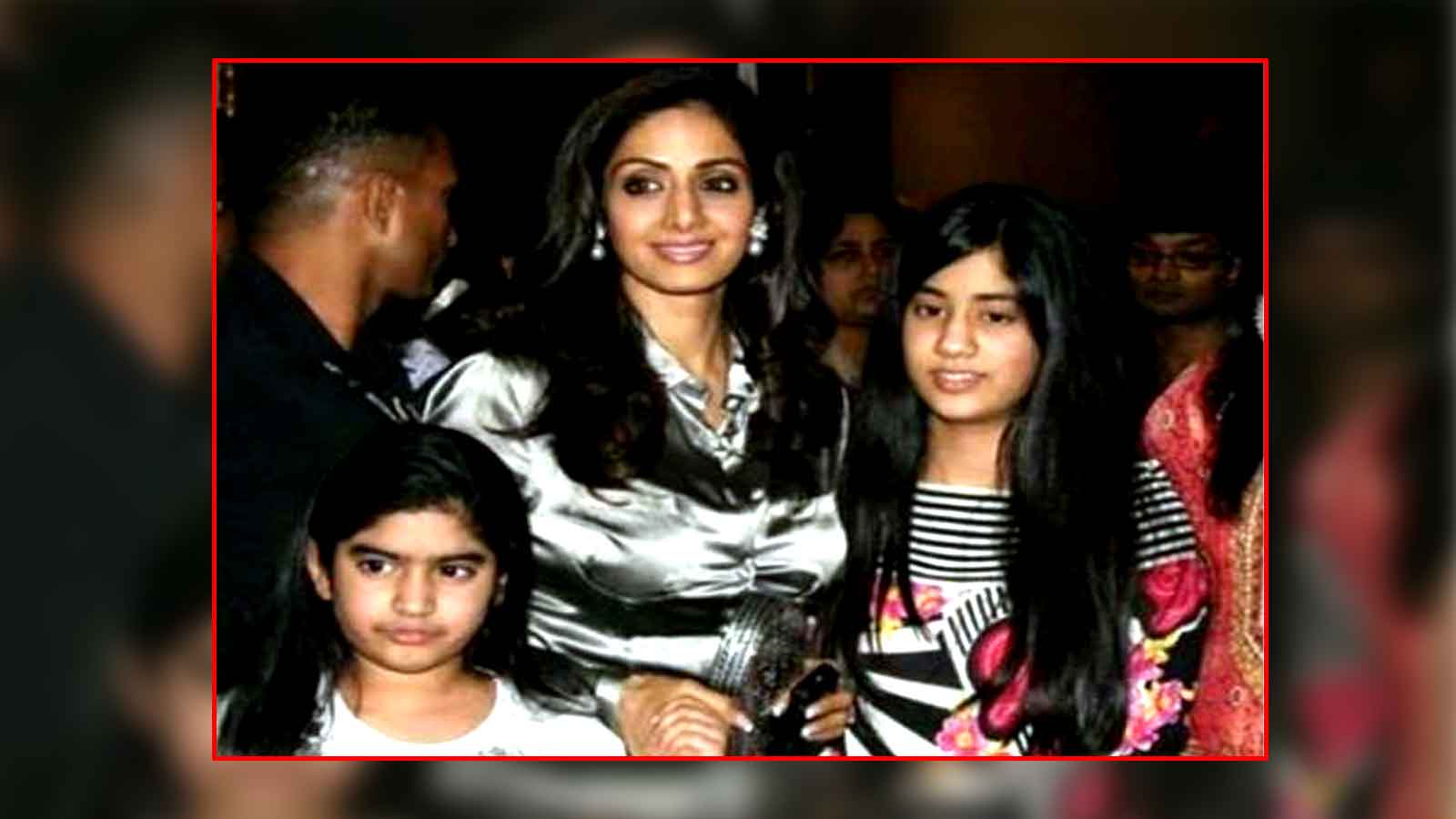 Throwback picture of Sridevi with daughters Janhvi Kapoor and Khushi ...