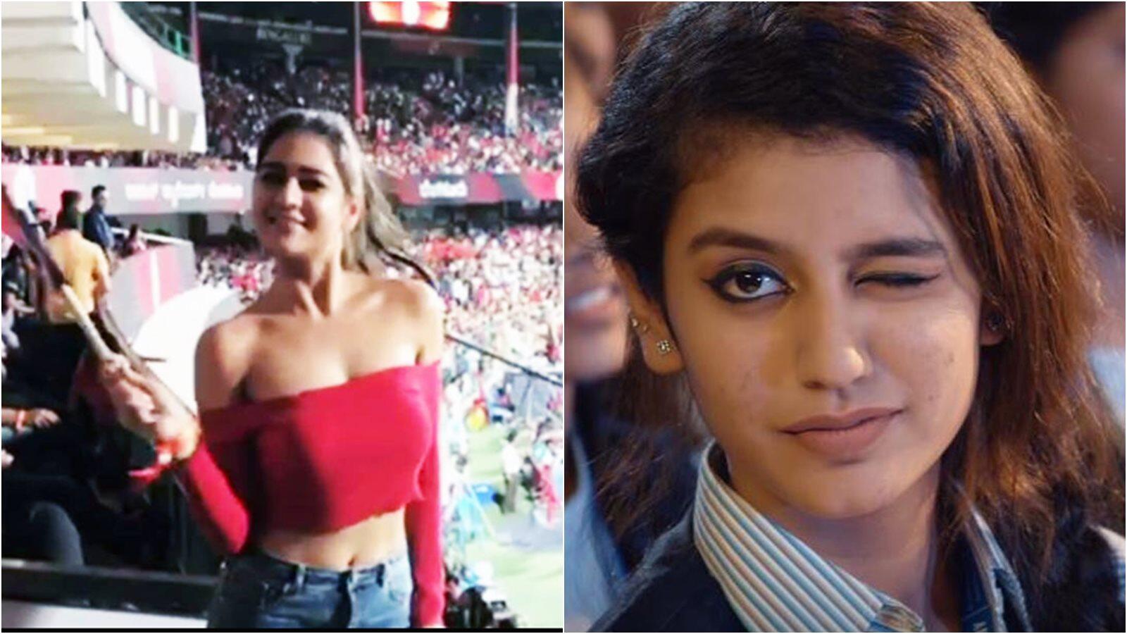RCB fan girl 'Deepika Ghose' gives tough competition to 'wink girl ...