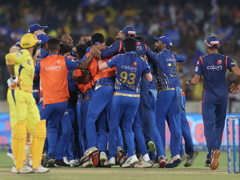 MI vs CSK final: One-run triumph gives Mumbai Indians record fourth IPL ...