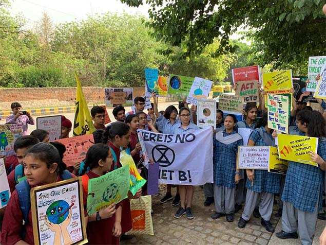 NCR school kids urge action on climate change