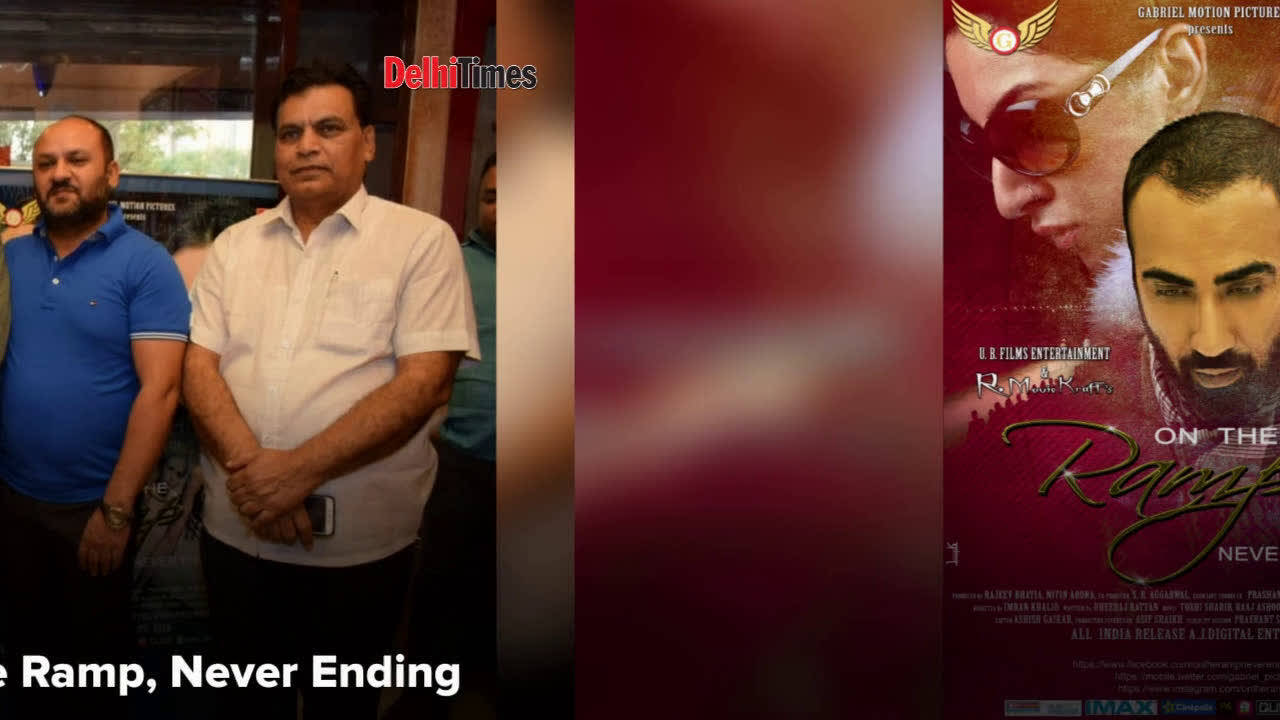 Ranvir Shorey promotes 'On The Ramp, Never Ending Show' film in Delhi