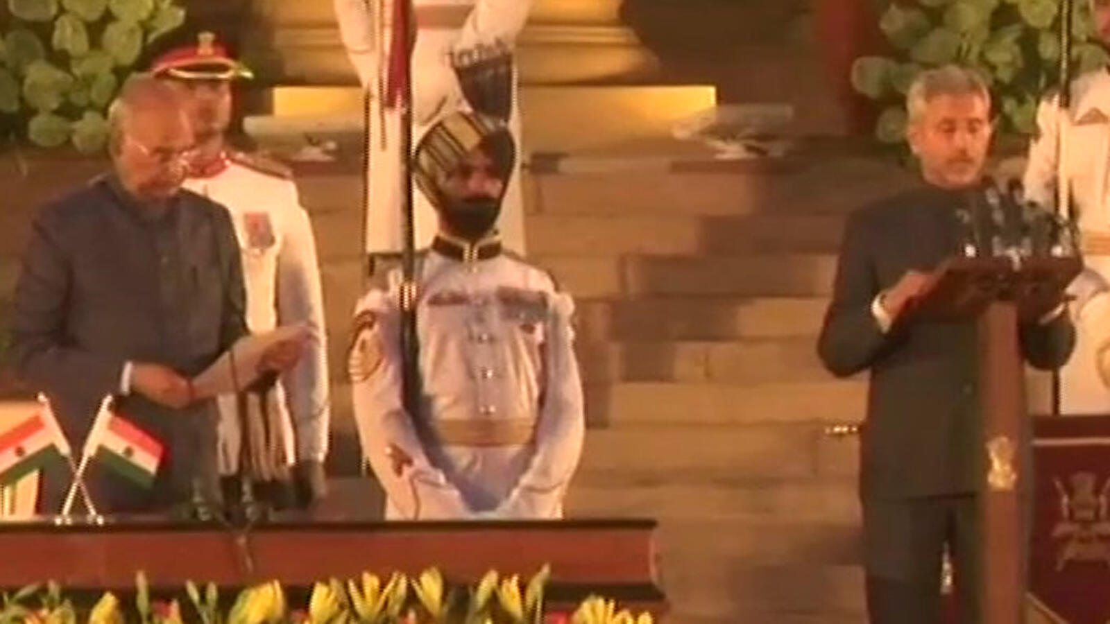 Former foreign secretary S Jaishankar takes oath as cabinet minister Former foreign secretary S Jaishankar takes oath as cabinet minister