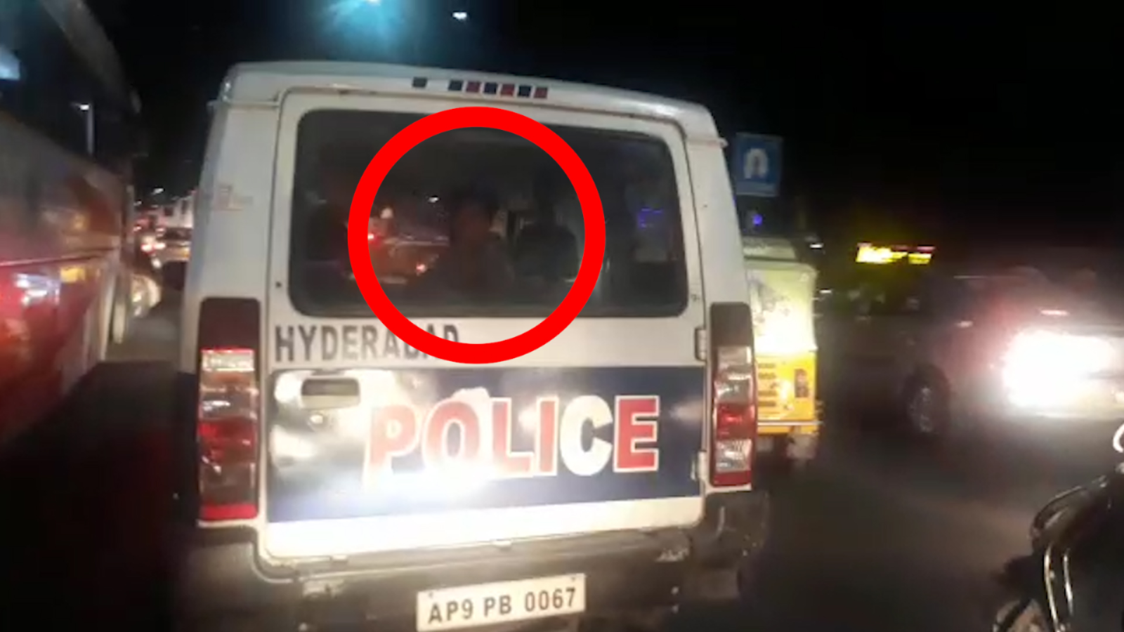 Hyderabad: 3 youths spotted driving police PCR, probe underway