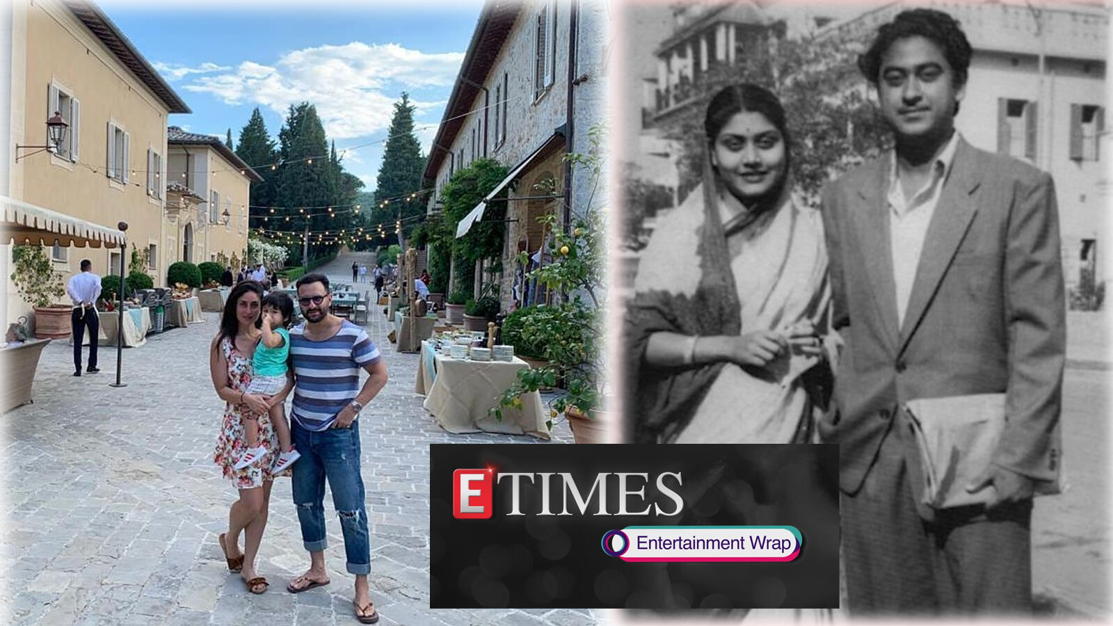 Kareena Kapoor Khan, Saif Ali Khan and Taimur soak up the Tuscan sun ...