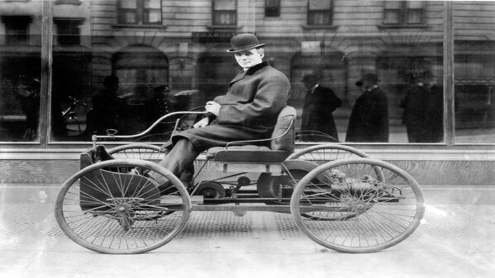 Today in History: Henry Ford develops the Ford Quadricycle, the first ...
