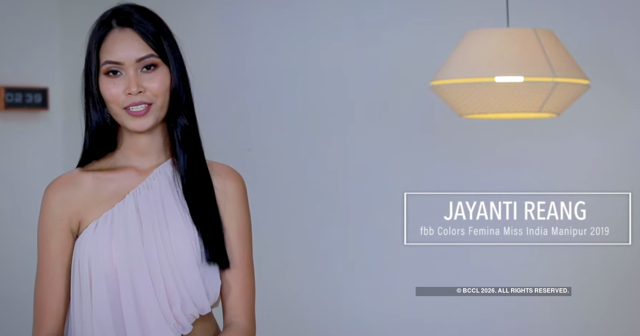Introducing fbb Colors Femina Miss India Tripura 2019 Jayanti Reang