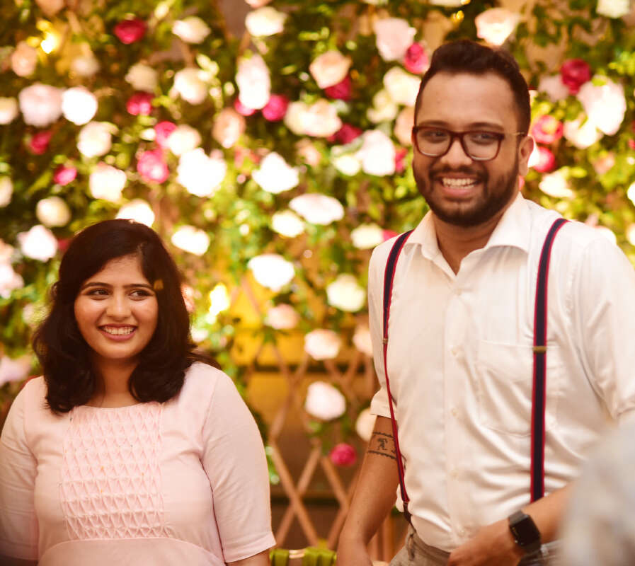 Singer Sachin Warrier and Pooja's wedding reception- The Etimes ...
