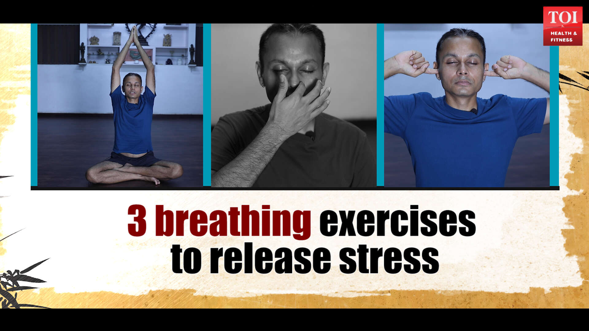 Three breathing exercises to relieve stress