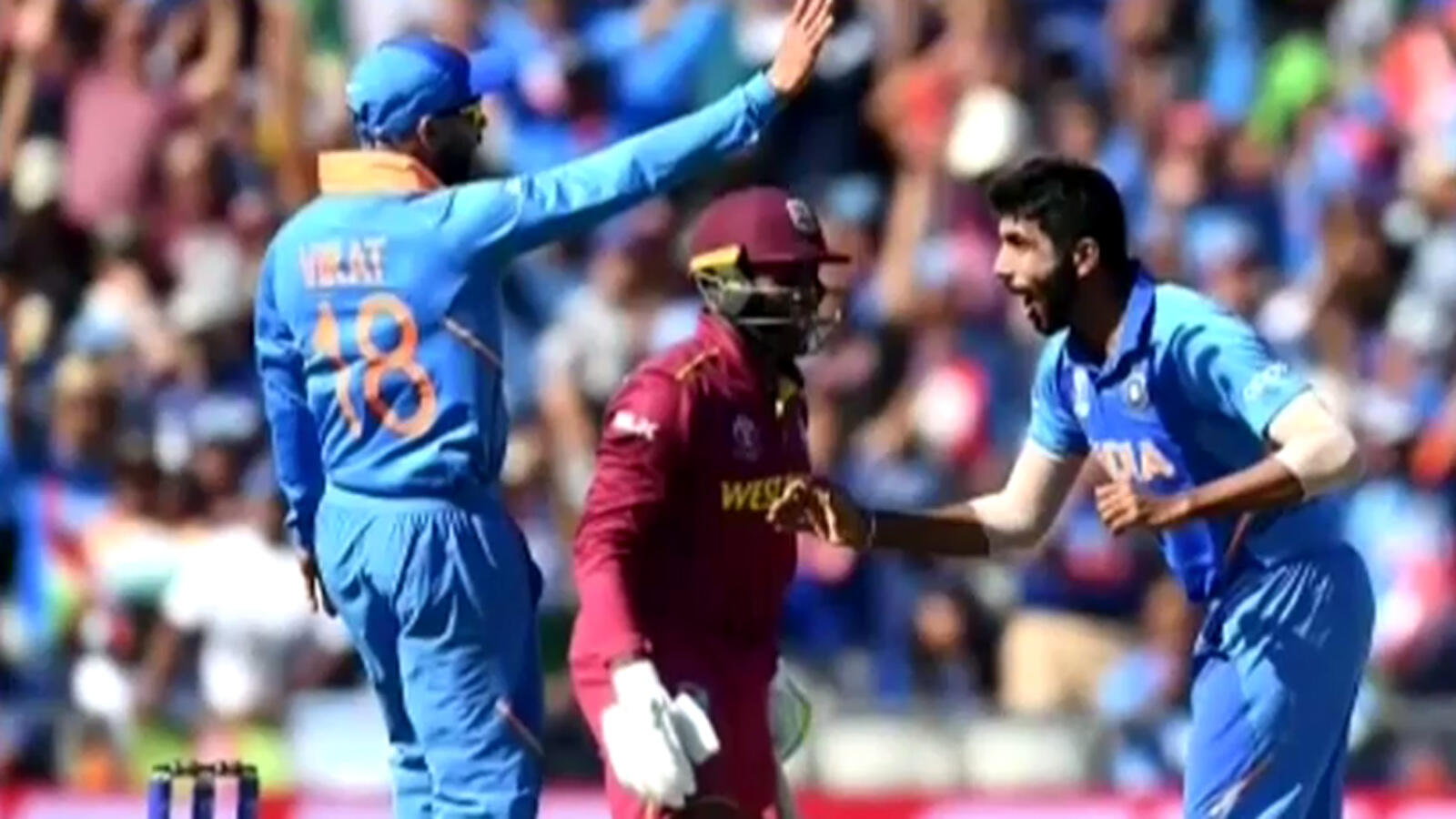 ICC World Cup 2019: India beat West Indies by 125 runs