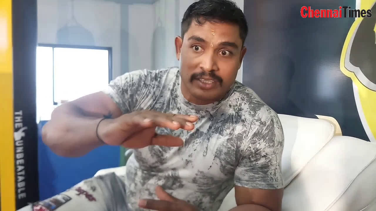 Body building champion Kamaraj says his life changed after the film 'I'