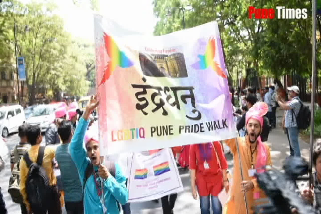 event: LGBTQ pride march 2019 at J m road Pune