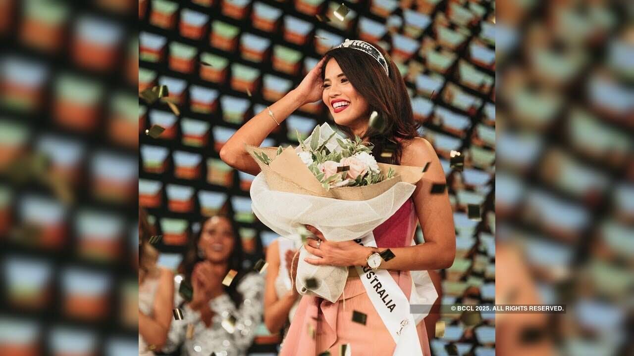 Indian Australian Beauty Crowned Miss Universe Australia 2019