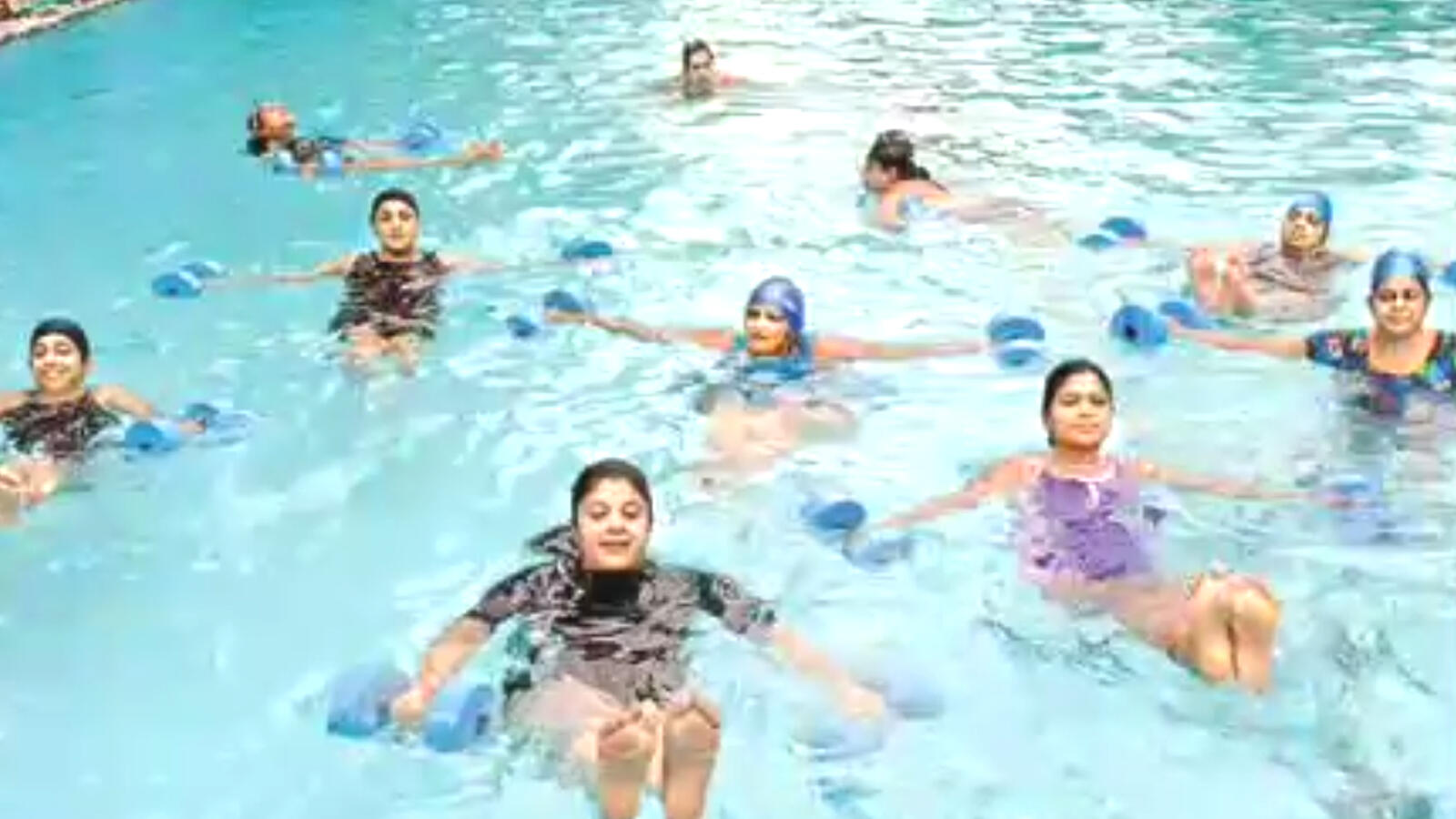 Try these aqua workouts to keep fit