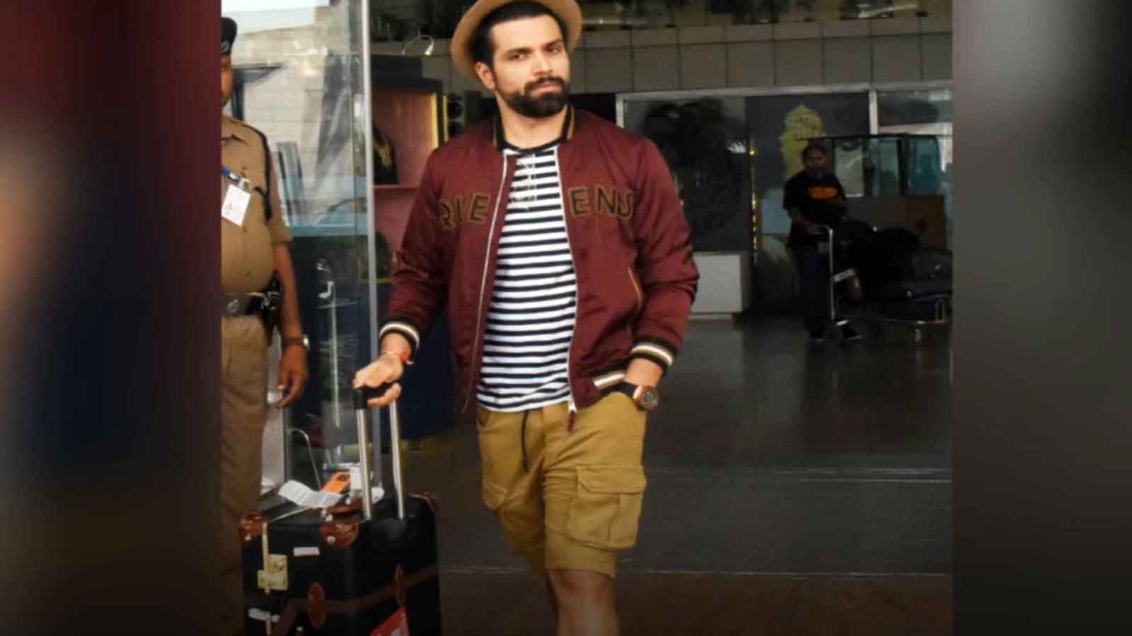 TV actor Rithvik Dhanjani in Jaipur