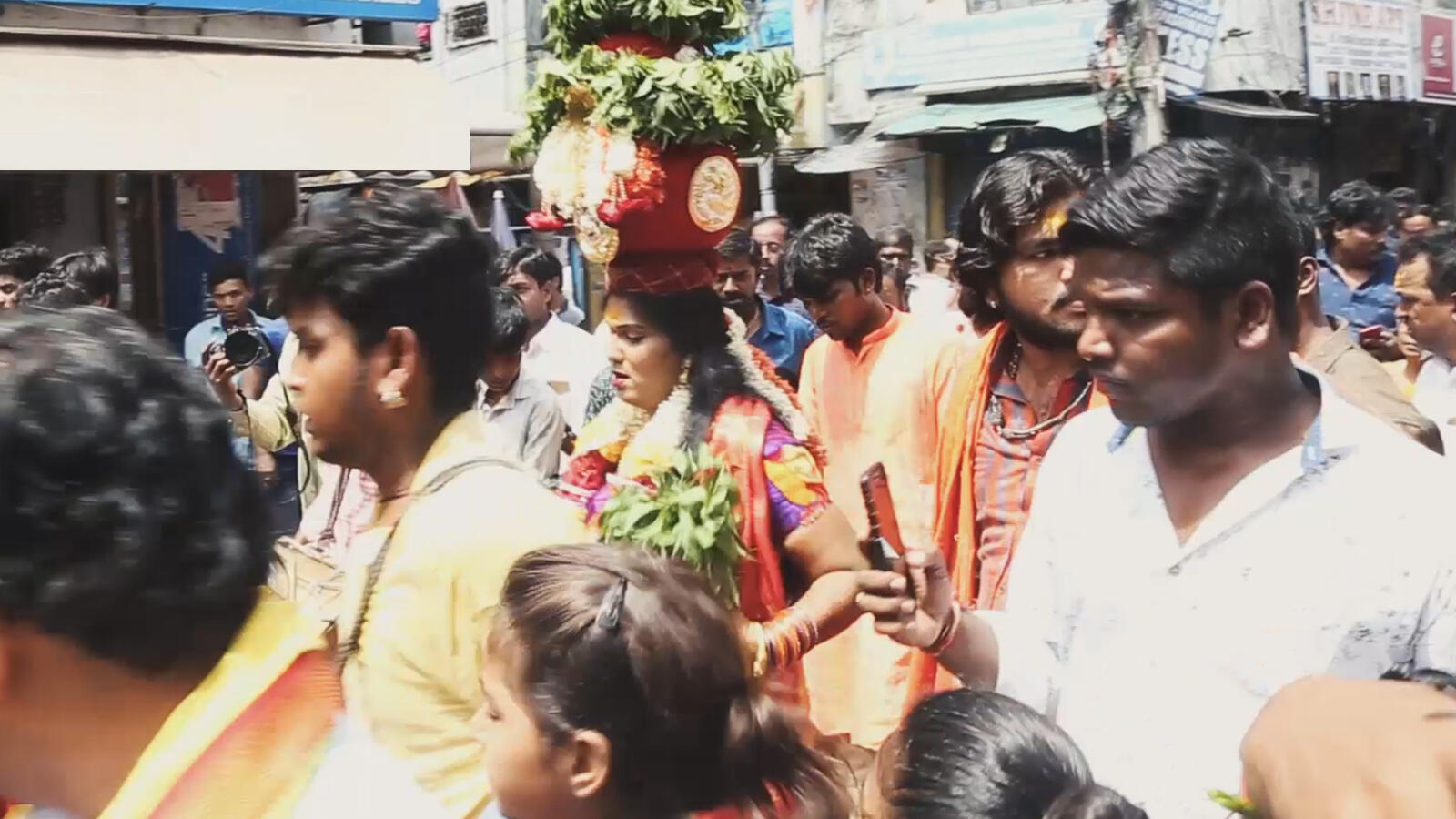 Bonalu festivities with Jogini Shyamala Devi