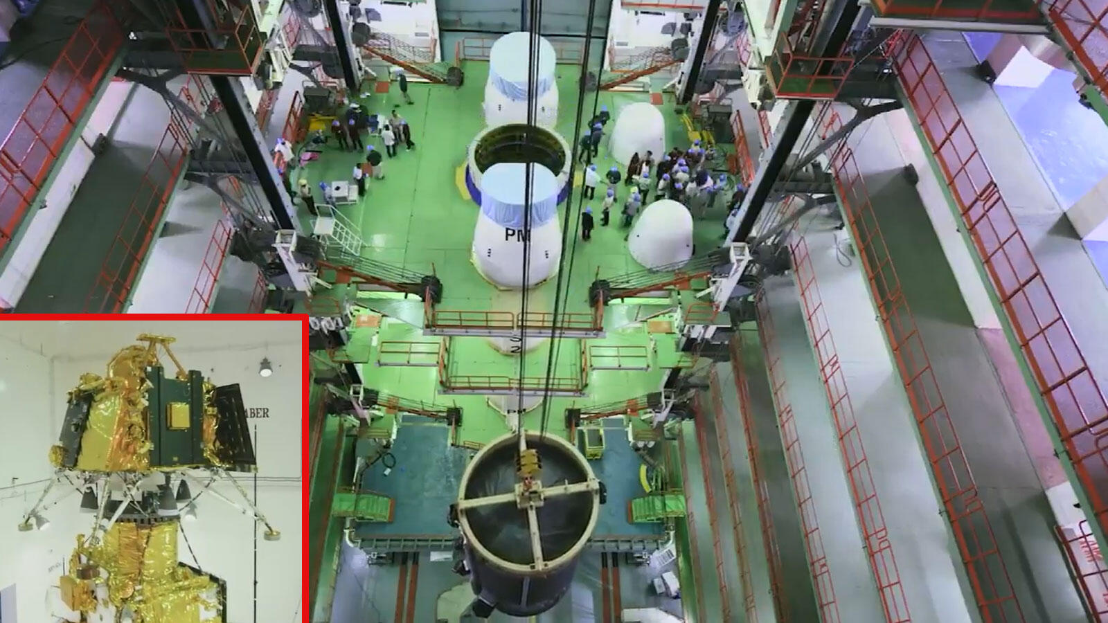 Watch: How #ISRO assembled various components of Mission #Chandrayaan2
