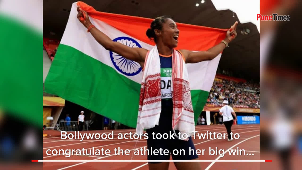 Wishes pour in for Hima Das from Bollywood after her 5th gold medal win