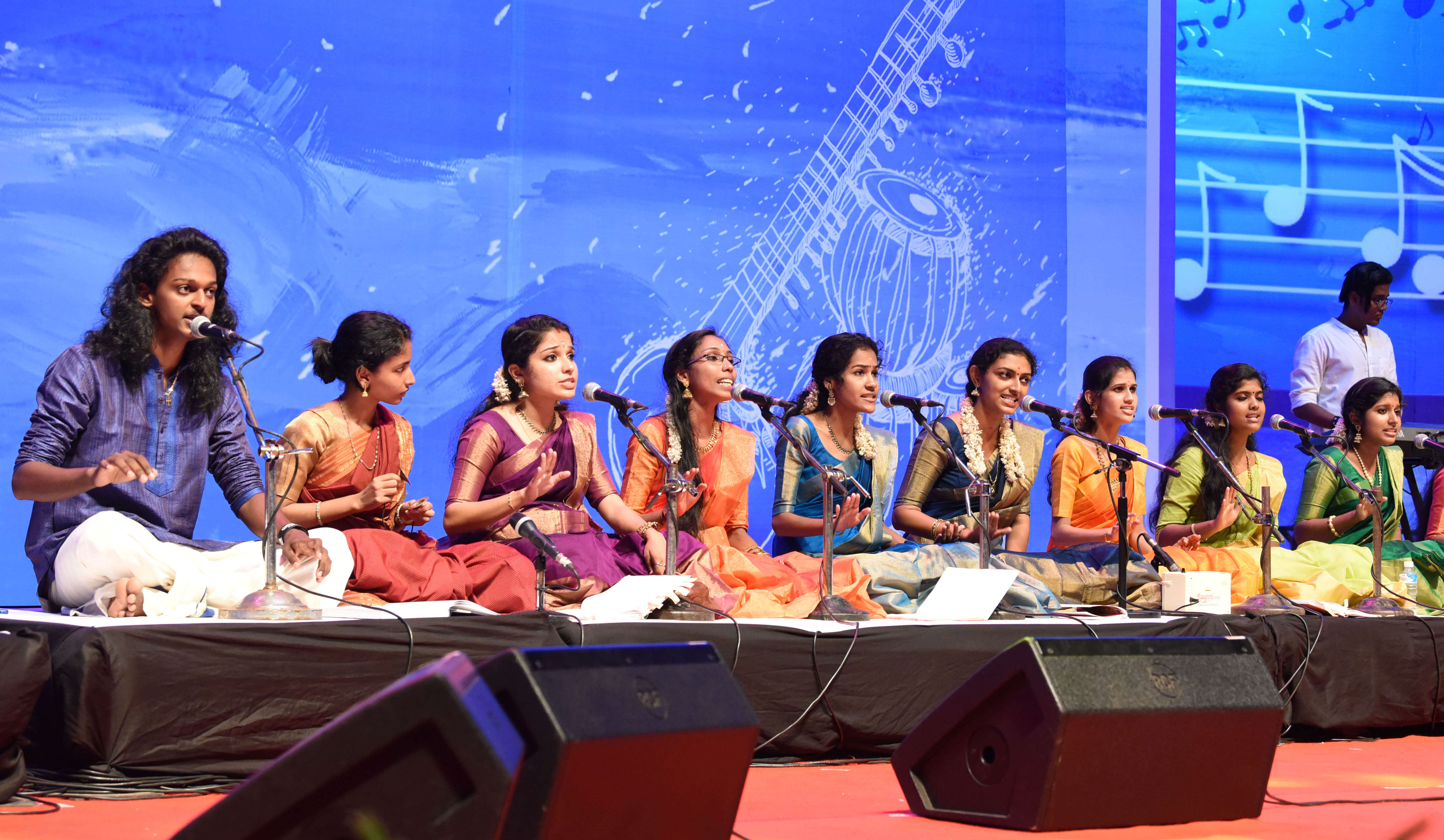 Sri Swathithirunal College of Music: Music students enthrall the crowd ...