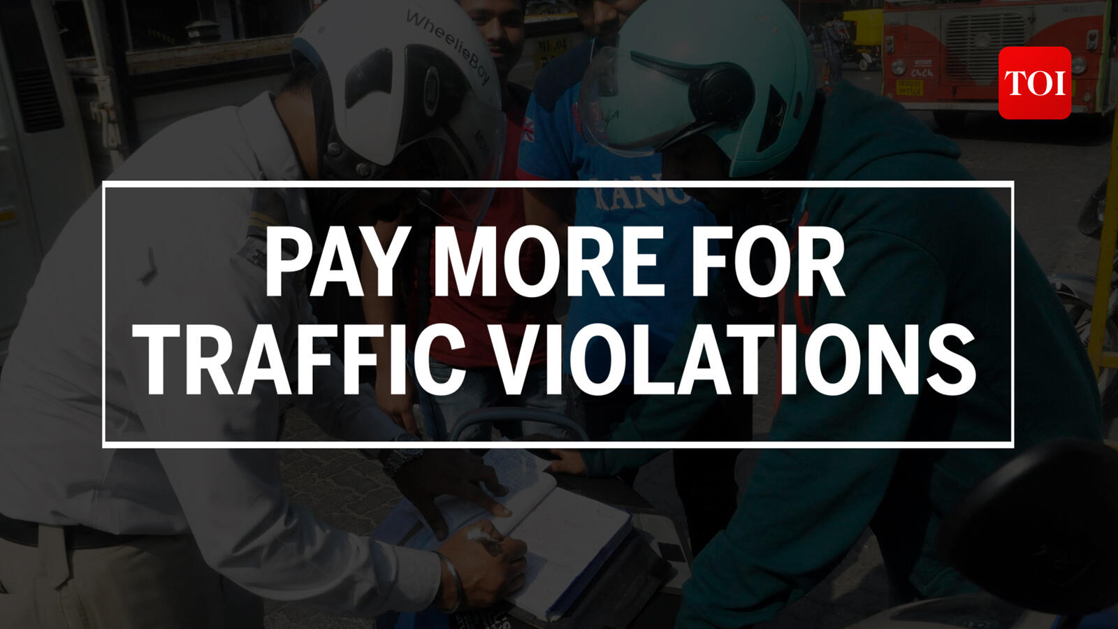 Brace to pay hefty fines for traffic violations