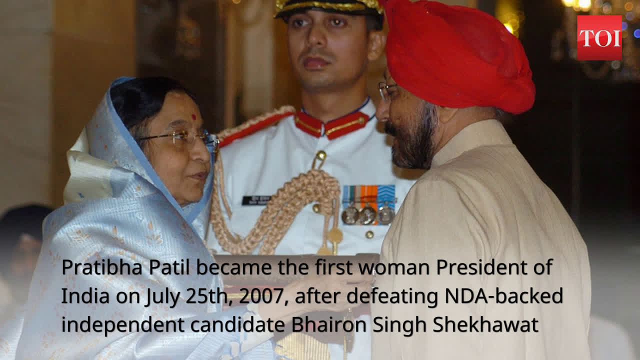 On this day, Pratibha Patil sworn in as India’s first woman president ...