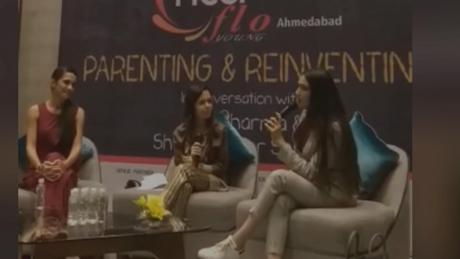 Shunali Khullar Shroff talks about parenting at an event in the city