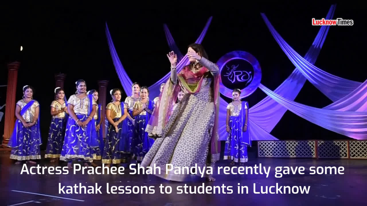 Watch actress Prachi Shah Paandya's classical dance performance