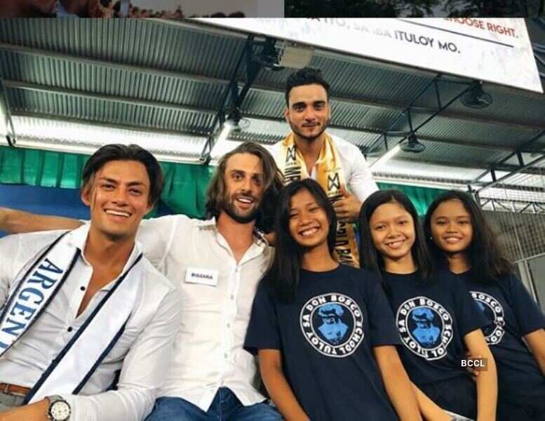 Mr. World 2019 finalists visit Tuloy Foundation