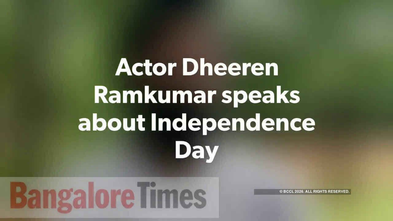 Actor Dheeren Ramkumar speaks about Independence Day