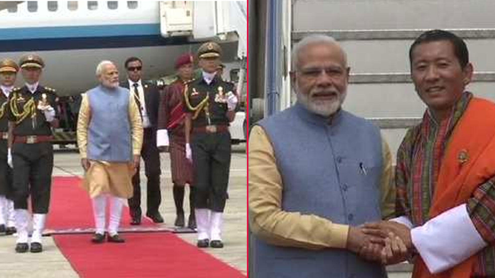 PM Modi arrives in Bhutan on two-day visit