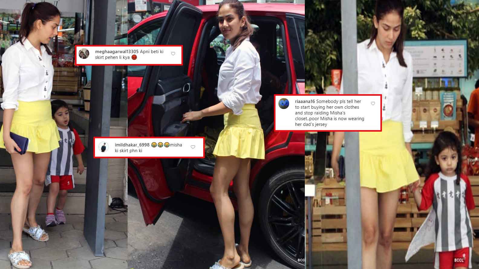 Mira Rajput gets trolled for wearing miniskirt