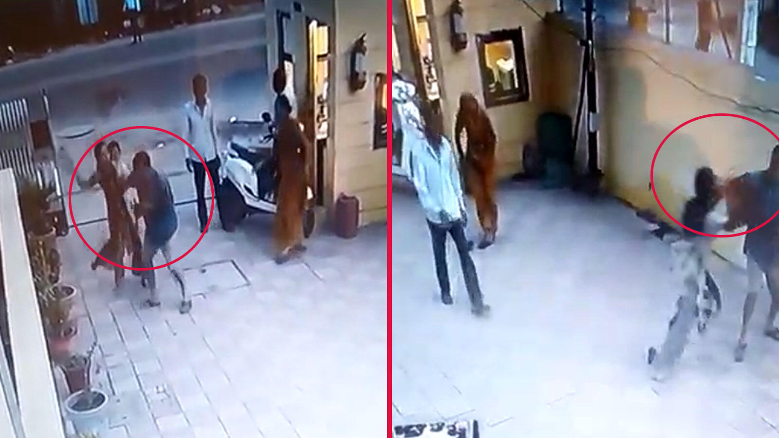 Woman assaults in-laws with slippers, video goes viral