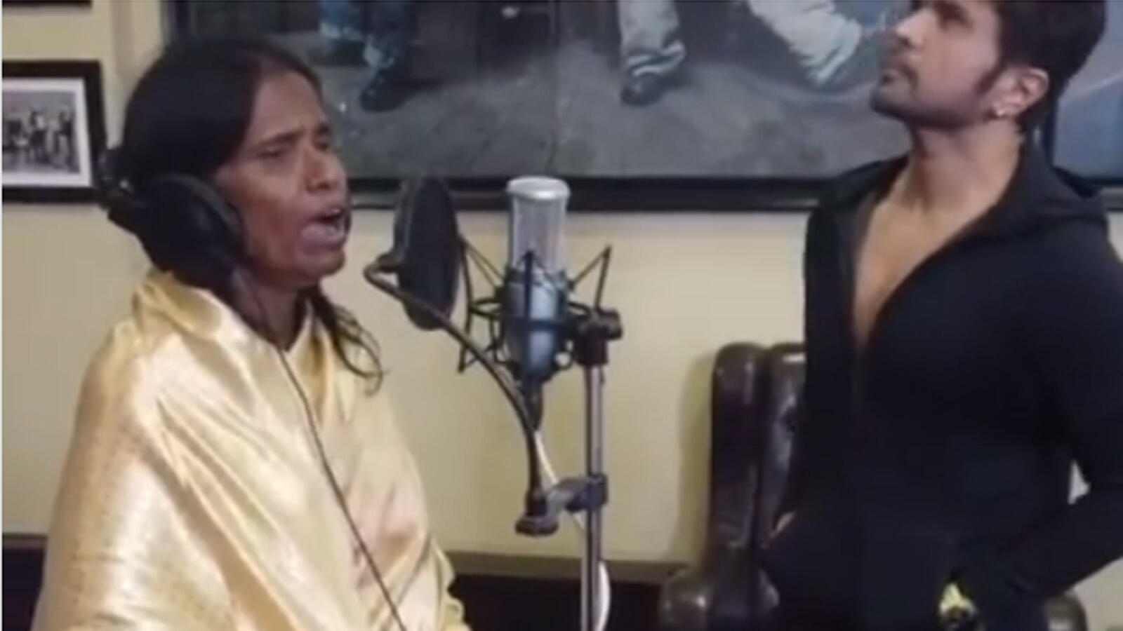 Watch: 'Lata of Ranaghat' Ranu Mandal records song for Bollywood's top ...