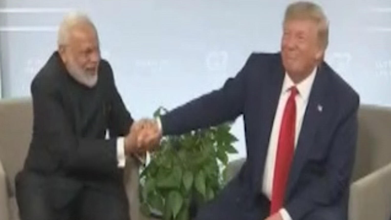 G7 Summit: PM Modi, Trump share a light moment