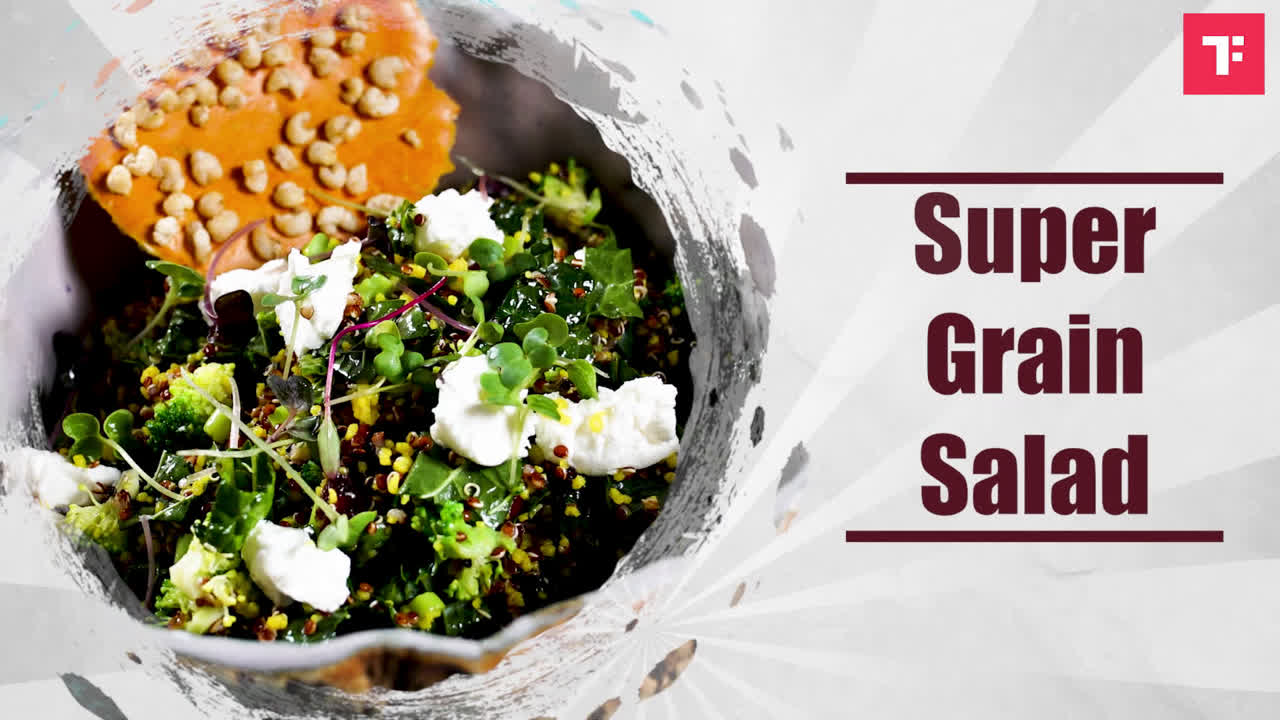 Watch: How to make Super Grain Salad - Times Food
