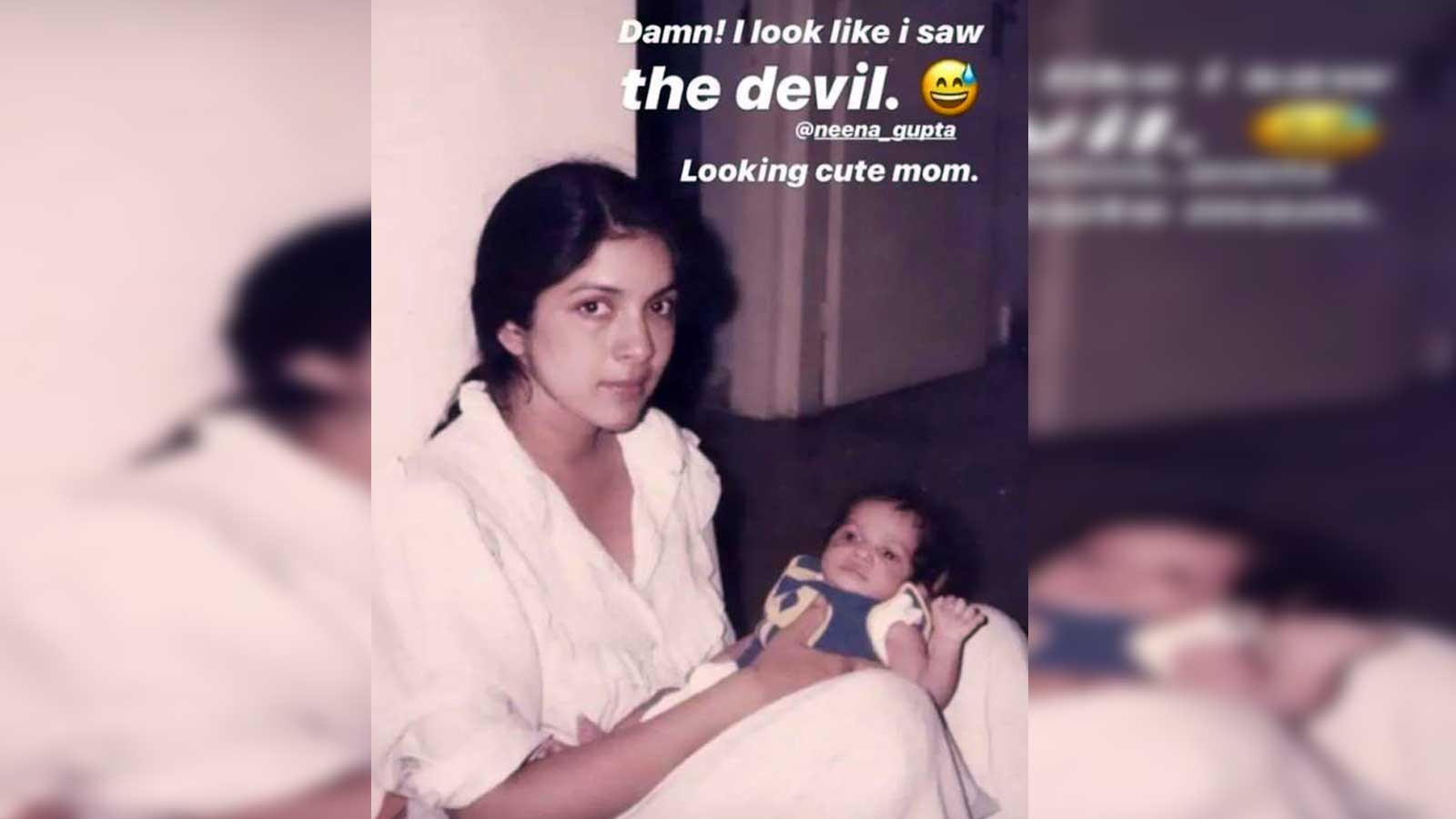 Throwback Thursday: Neena Gupta's daughter Masaba Gupta shares stunning ...
