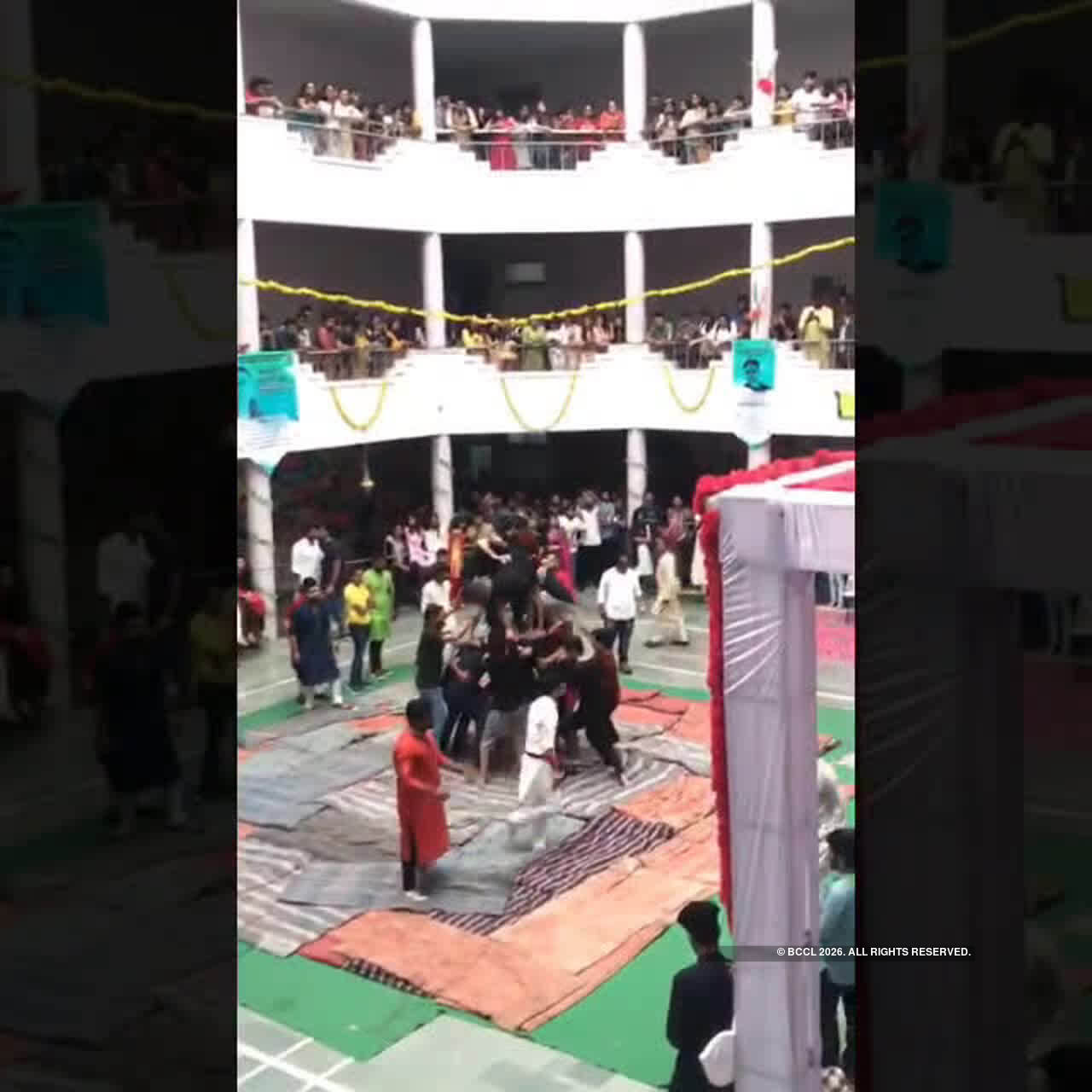 Janmashtami: Matki phod at PIMR