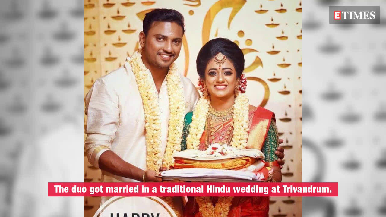 Malayalam TV actress: Preetha Pradeep gets hitched to beau Vivek Nair