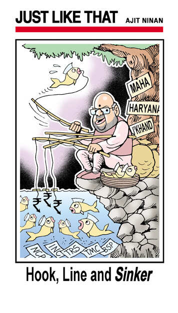 Hook, line and sinker