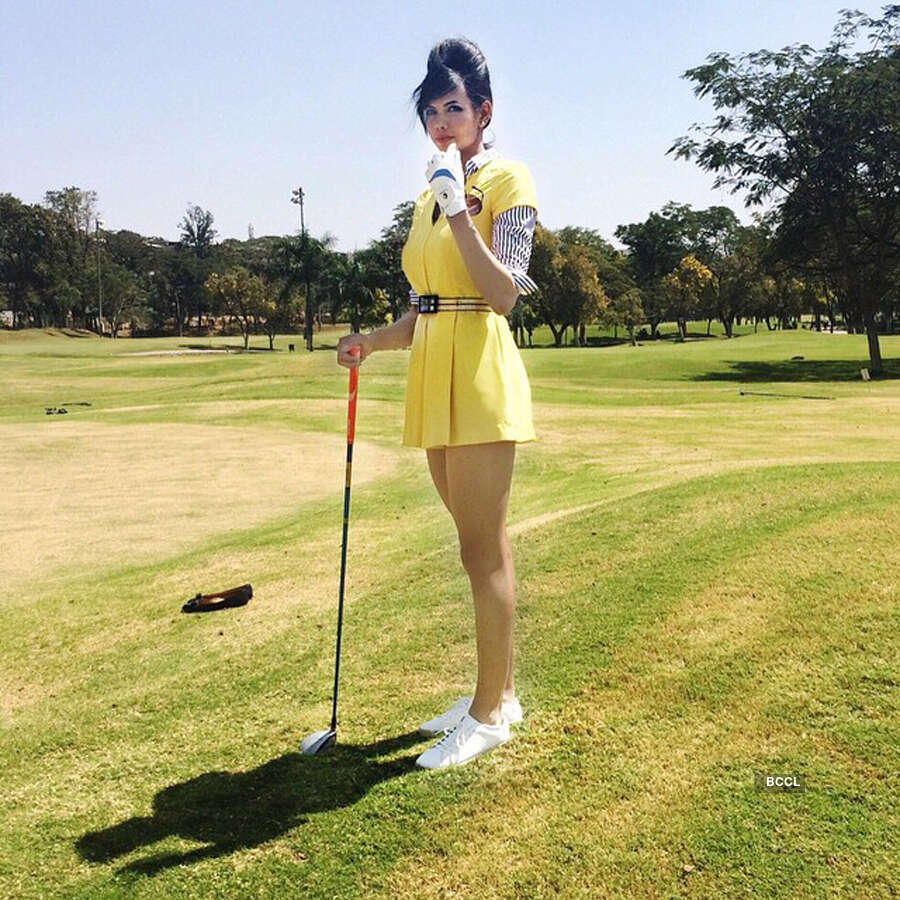 Indian golfer Sharmila Nicollet is no less than a diva- The Etimes ...