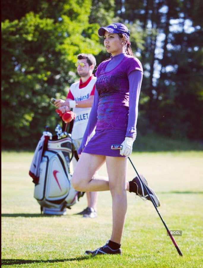 Indian golfer Sharmila Nicollet is no less than a diva- The Etimes ...