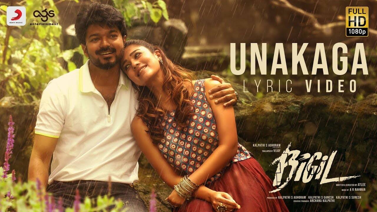 Bigil | Song - Unakaga (Lyrical)