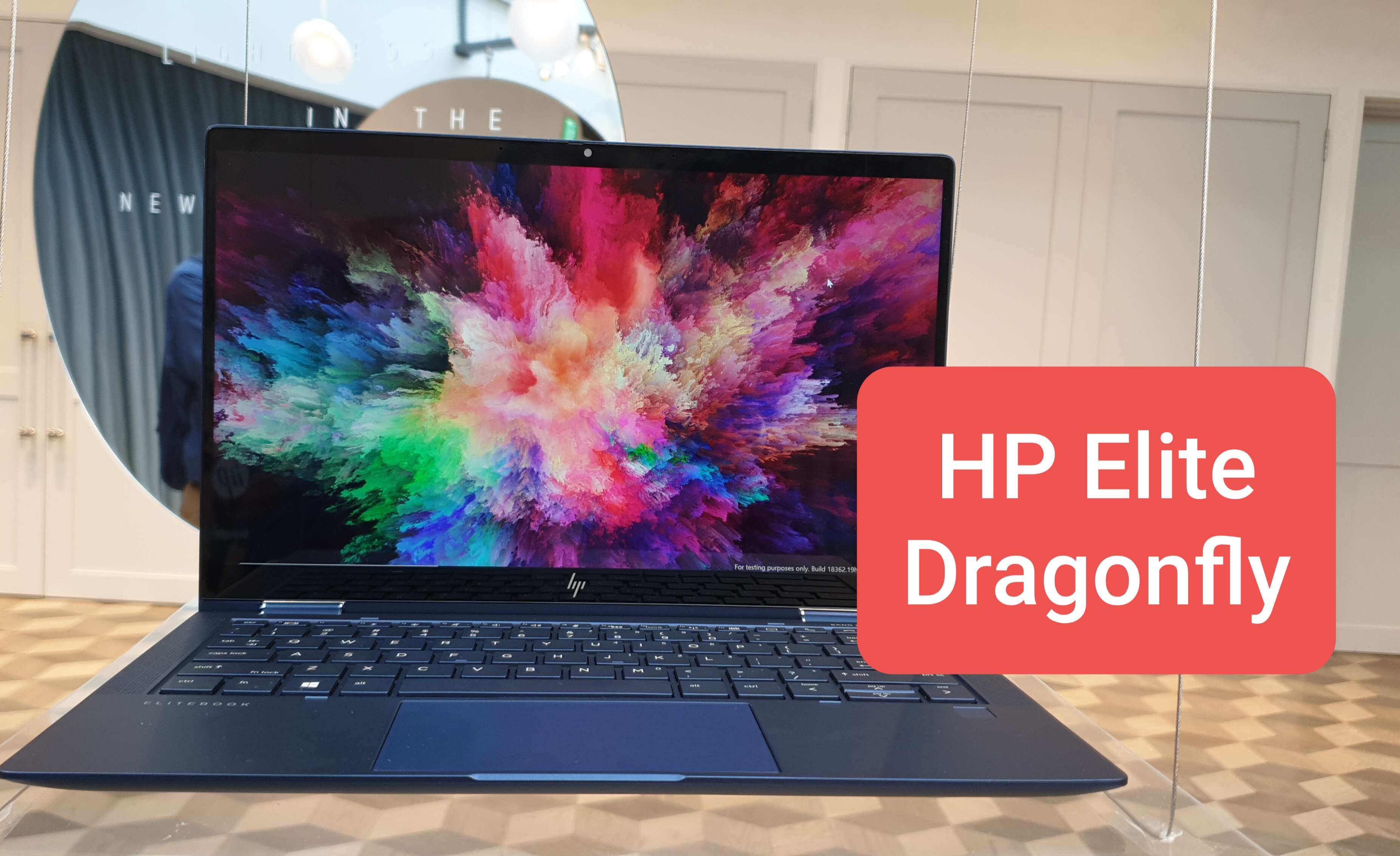 HP Elite Dragonfly notebook first look