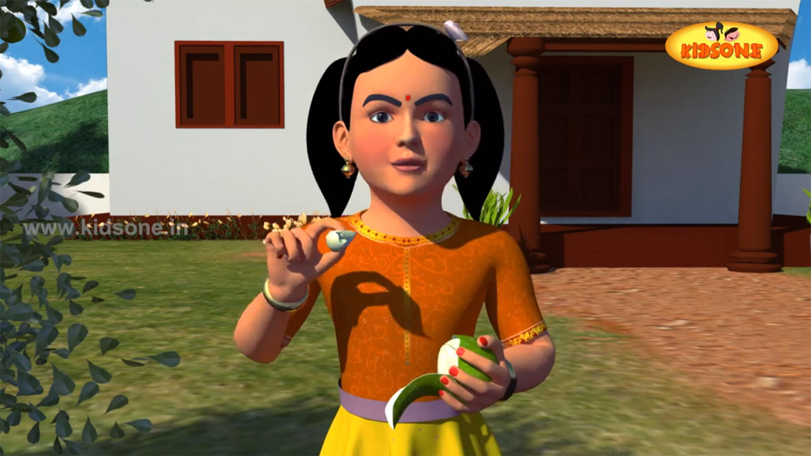Children Telugu Nursery Rhyme 'Narinja Kaya | 3D Animation' - Kids ...